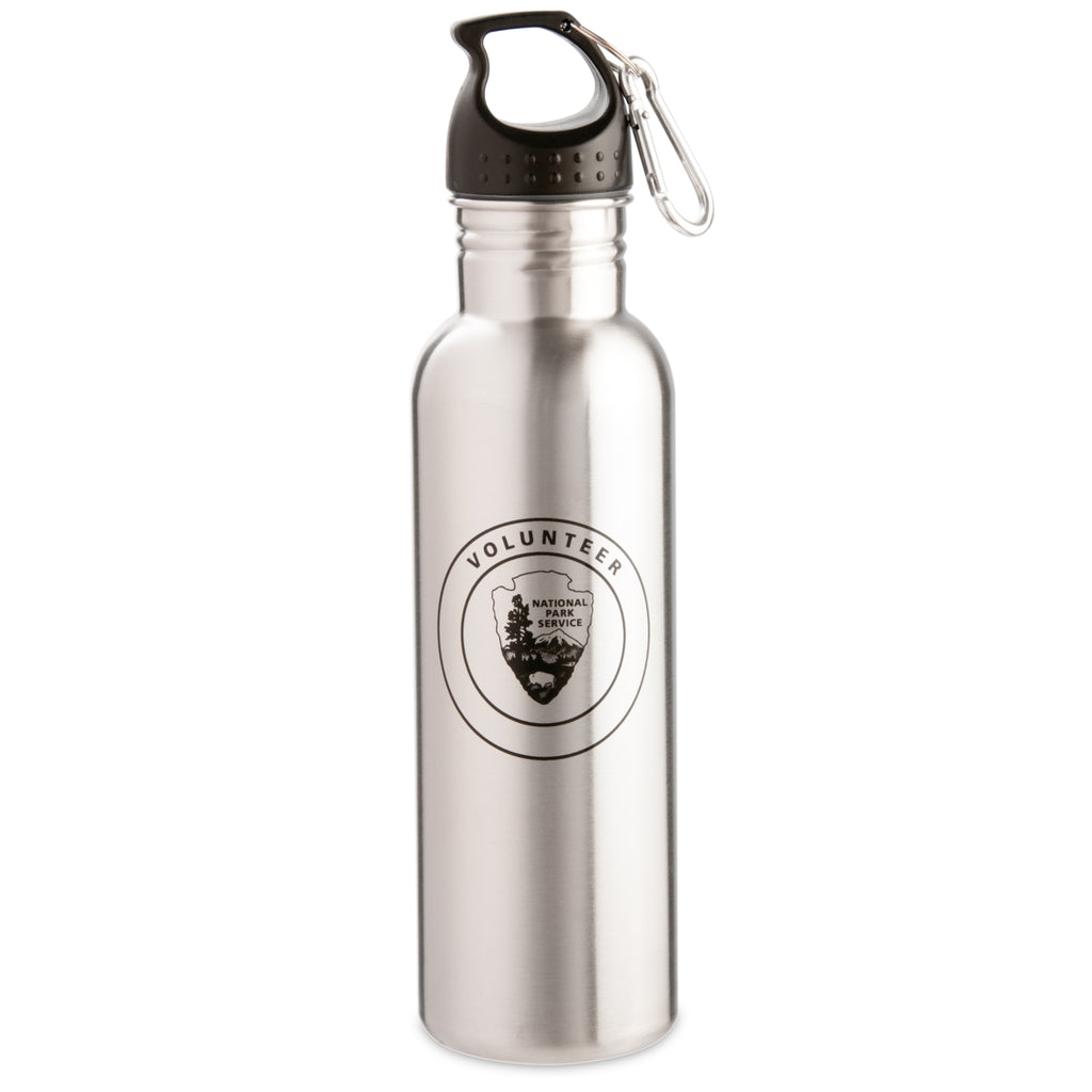 Stainless Steel VIP Water Bottle with Carabiner – Arrowhead Store